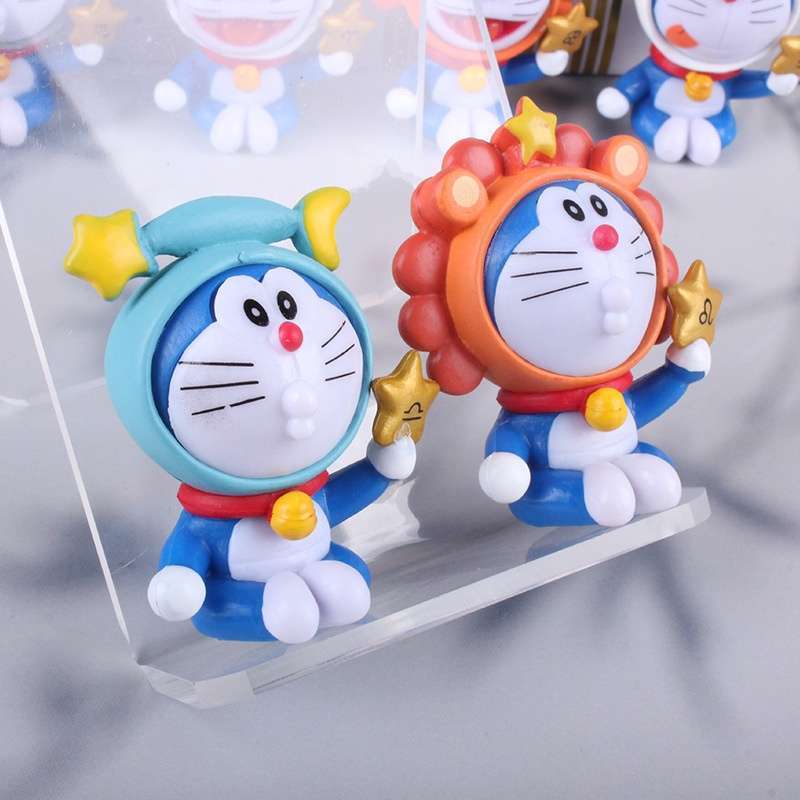 Jual Doraemon Cute Figure 12 Desain Zodiac | Action Figure | Boneka ...