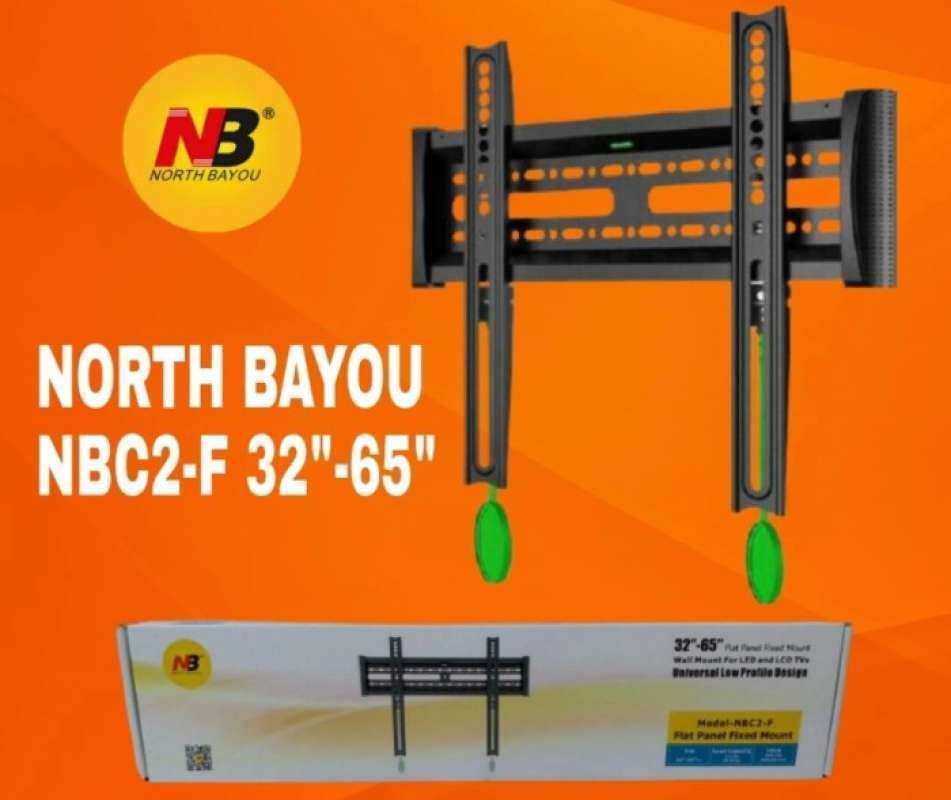 Jual Bracket Tv Monitor North Bayou Nbc2-f Wall Bracket Led Lcd 32 ...