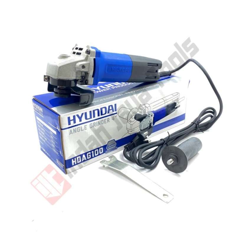 Promo Hyundai Hdag100 Mesin Gerinda Tangan 4 Inch - Potong Slep Besi ...