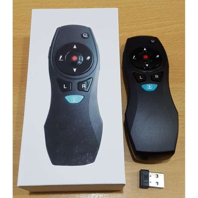 Jual Wireless Mouse Presenter With Laser Pointer 3 In 1 Function Di ...