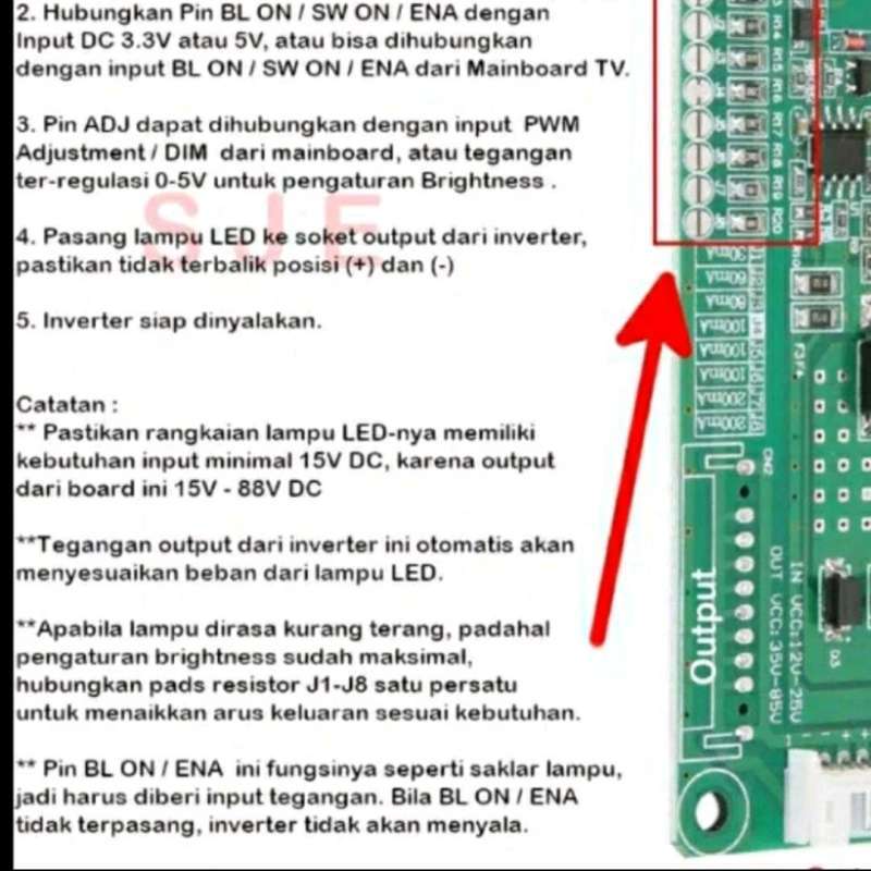 Jual Inverter Briver Modul Backlight Universal Tv Led 10-43 Inc Module ...