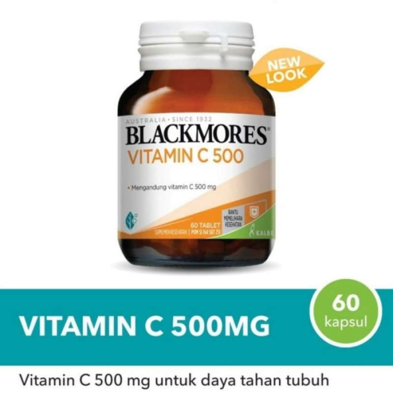 Jual Blackmores Vit C Vitamin C 500 Mg 60 Tablet Di Seller Nur Nur Toko ...