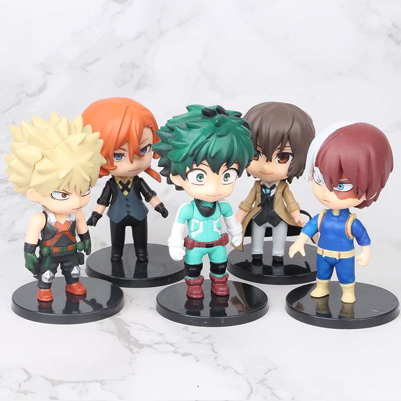 Jual Action Figure Mini Anime My Hero Academia 15cm Bahan Pvc + Base ...