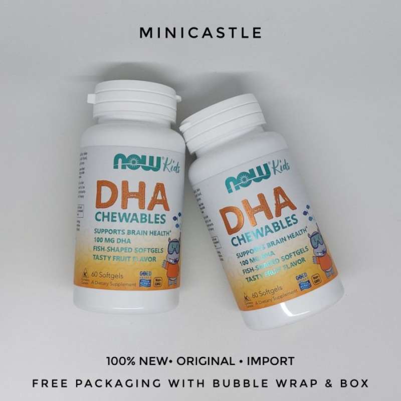 Jual Now Kids Dha Chewables 100 Mg 60 Softgels Di Seller Nur Nur Toko ...