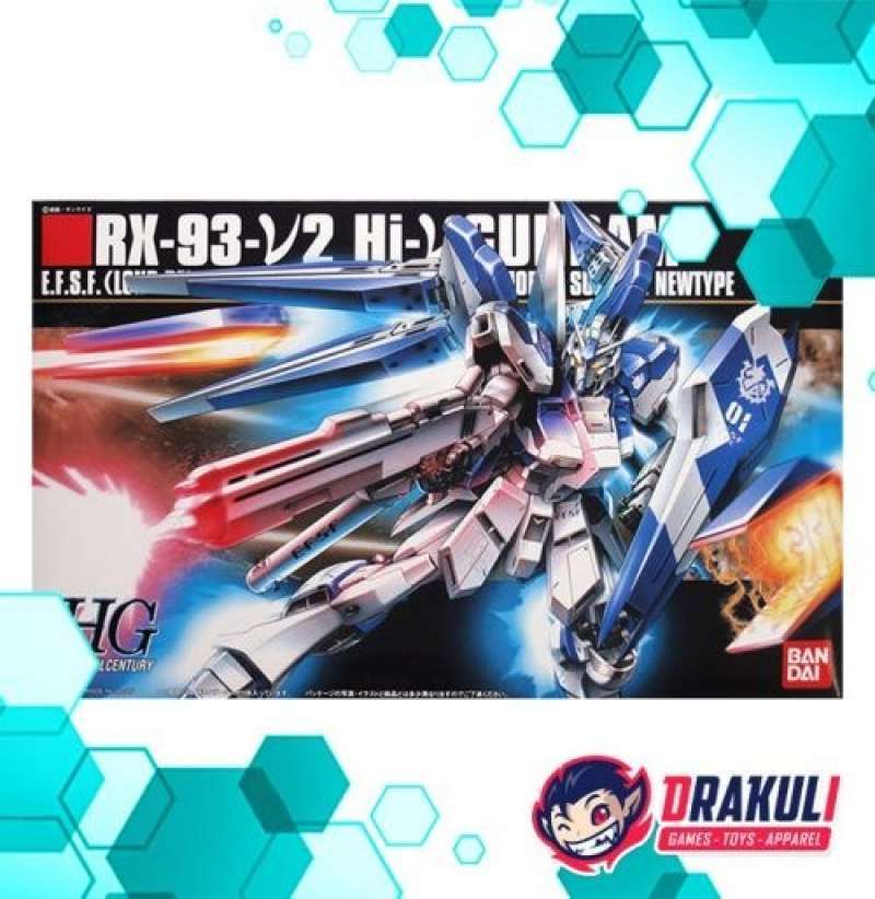 Jual Bandai Plamo Hguc Rx-93-v2 Hi-nu Gundam / Hi-v Gundam Di Seller ...
