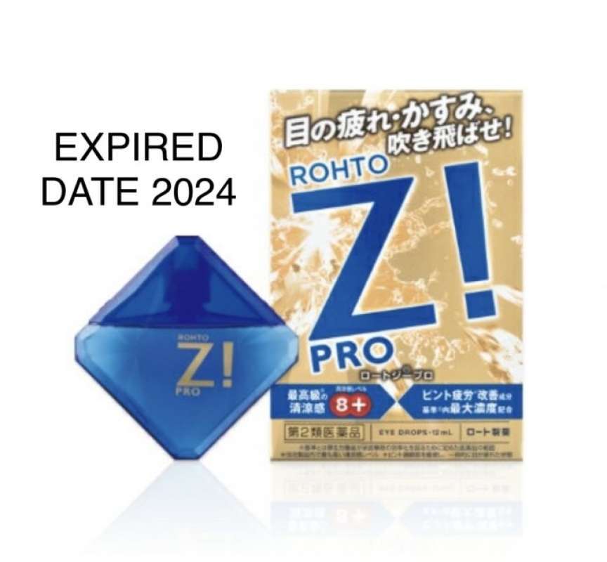Promo ROHTO Z! PRO EYE DROPS ORIGINAL JAPAN (OBAT TETES MATA) Diskon 33 ...