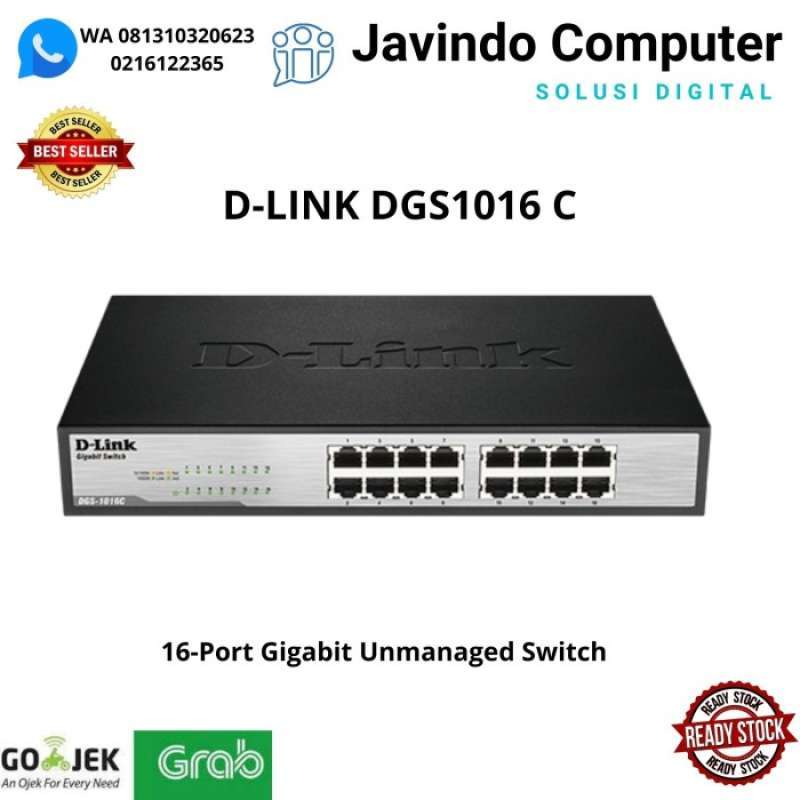 Jual Dgs1016c Switch Hub 16 Port Gigabit Di Seller Paperindo Store ...