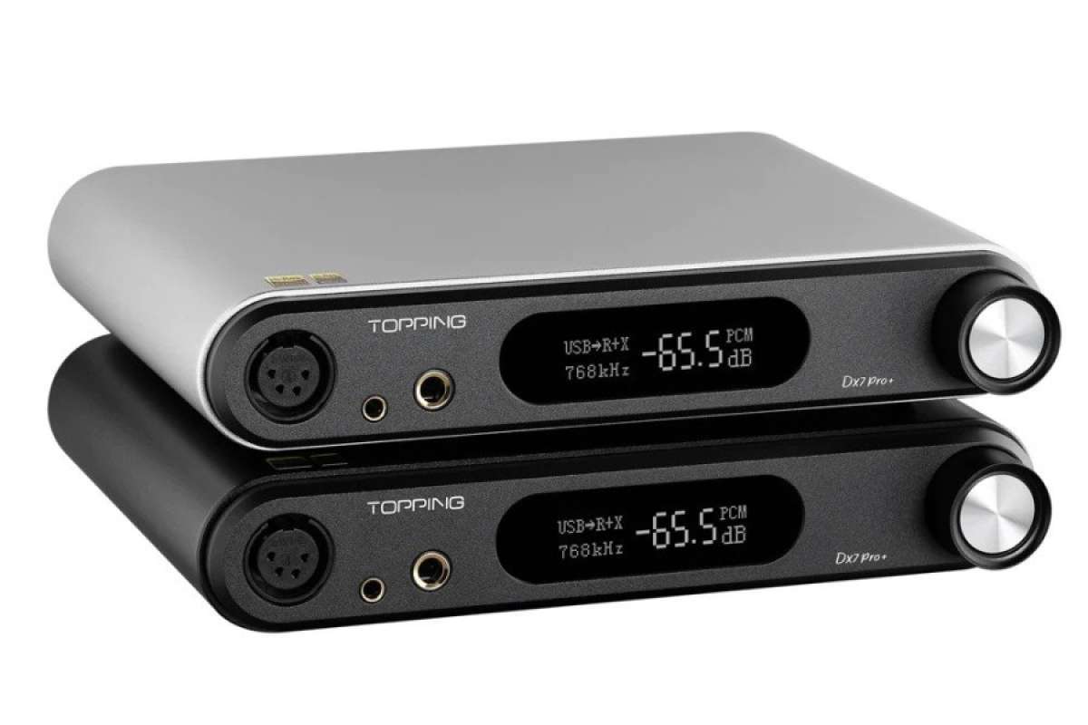 Jual Topping DX7 Pro+ ES9038PRO Hi Res DAC and Headphone Amplifier ...