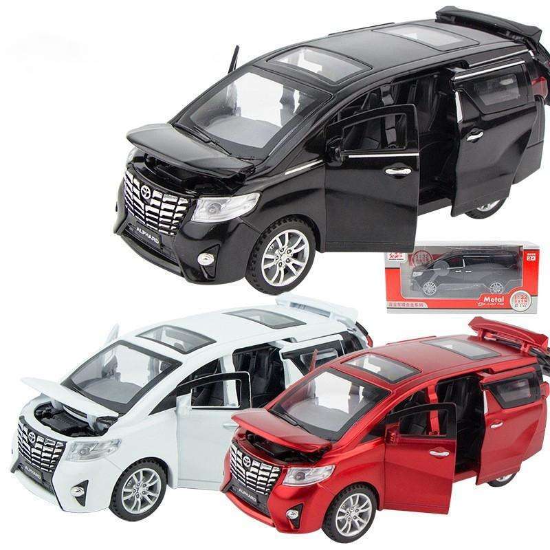 Jual 1:32 Skala Toyota Alphard Miniatur Mpv Diecast Mobil Mainan Anak - Putih Di Seller ...