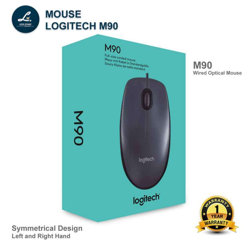 Jual Mouse Logitech M90 Optical USB Resmi/Original - M90 di Seller Liza ...