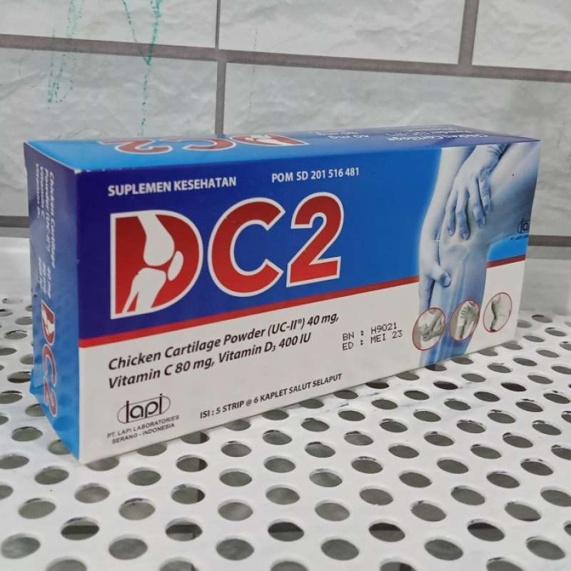 Jual Dc2 Chicken Cartilage Powder (uc - Ii) Dus 30 Kaplet Di Seller ...