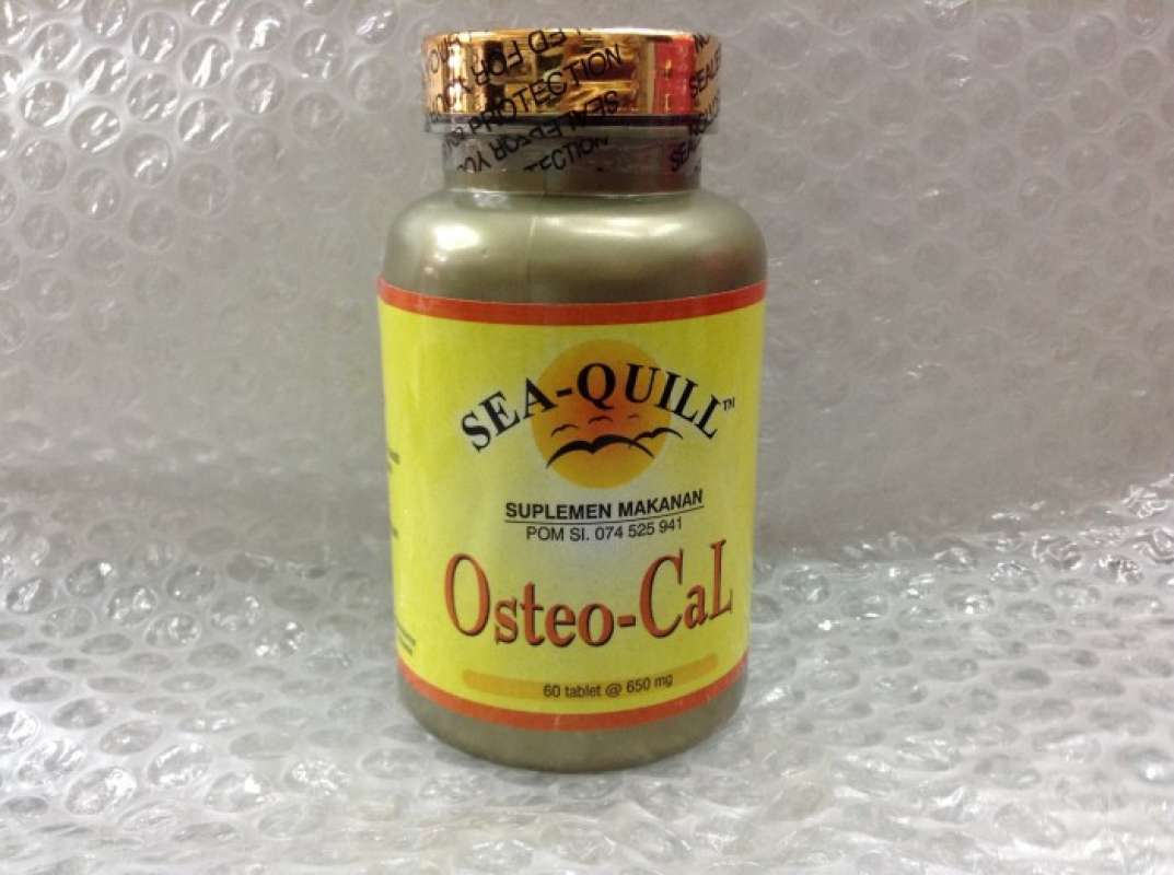 Jual Sea-quill Osteo-cal 60's - Calcium Tulang Kalsium Osteoporosis Di ...
