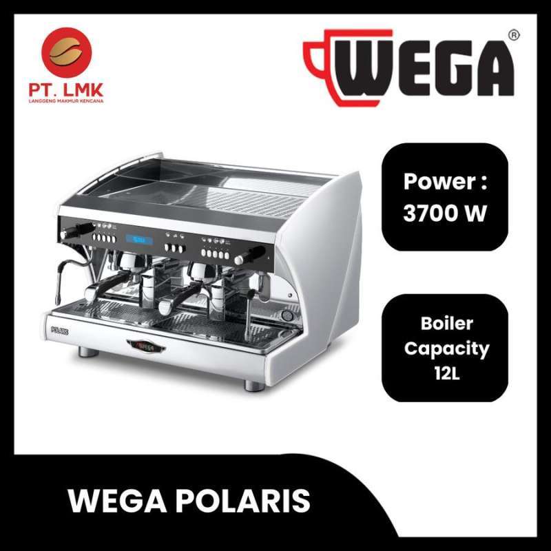 Jual Wega Polaris Semi Automatic Espresso Coffee Machine 2 Groups Di ...