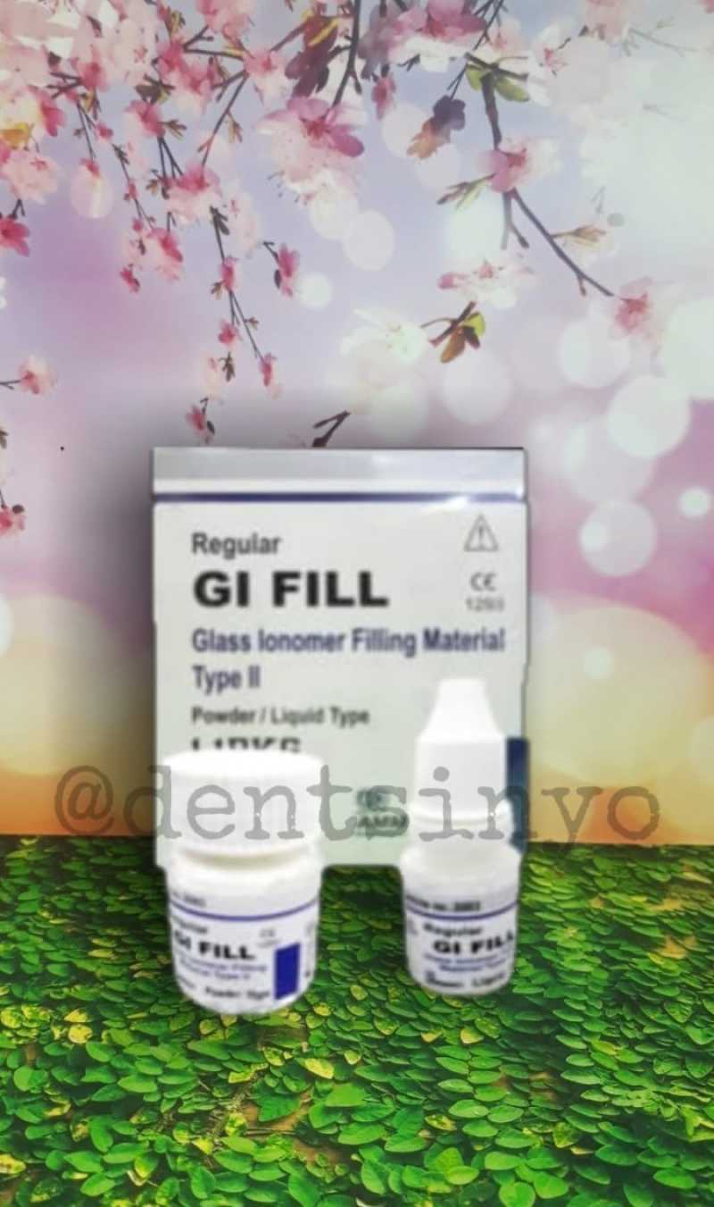Jual Dental Glass Ionomer Cement Gic Gi Fill Regular Amdent Di Seller ...
