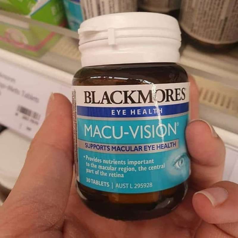 Promo blackmores black mores macu vision 30 tabs Diskon 33% di Seller ...