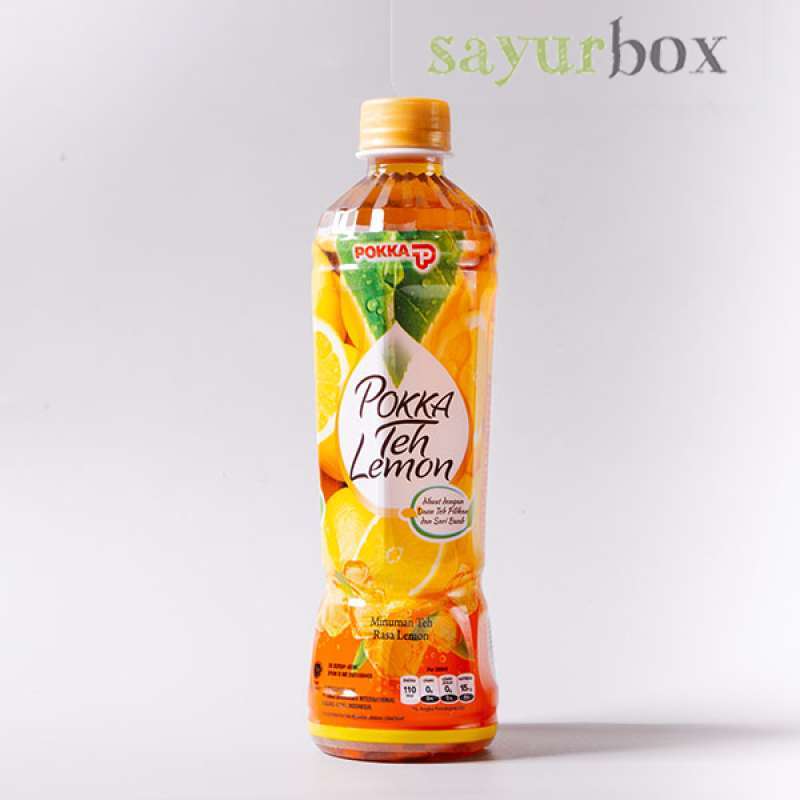 Jual Pokka Drink Lemon Tea Botol 450 Ml Sayurbox - Jkt Di Seller ...
