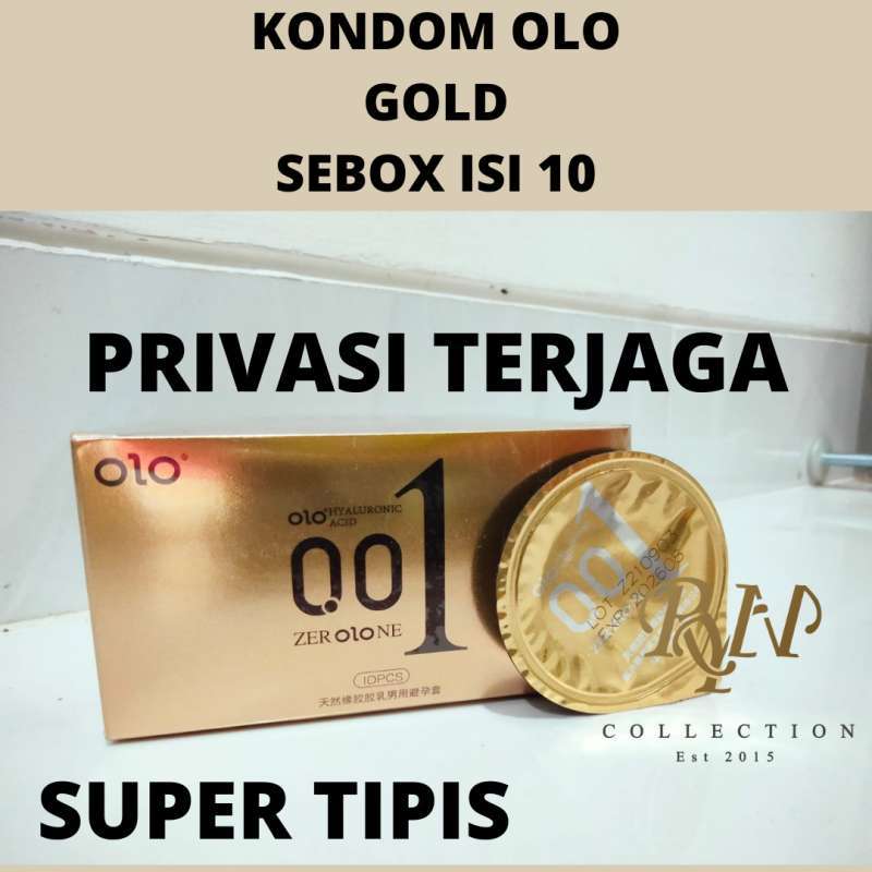 Jual Kondom Olo Gold Hyaluronic Acid Premium | Kondom Olo 10 Pcs Di Seller Ryn Collection - Wana ...