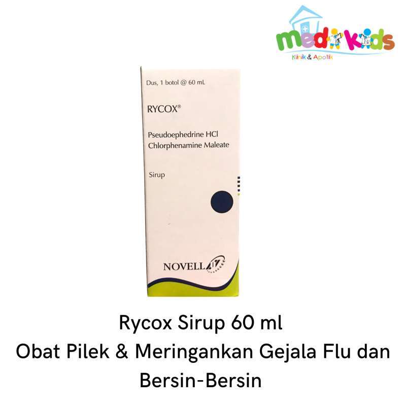 Jual Rycox Sirup 60 Ml - Obat Pilek Di Seller Apotik Medikids - Apotik ...