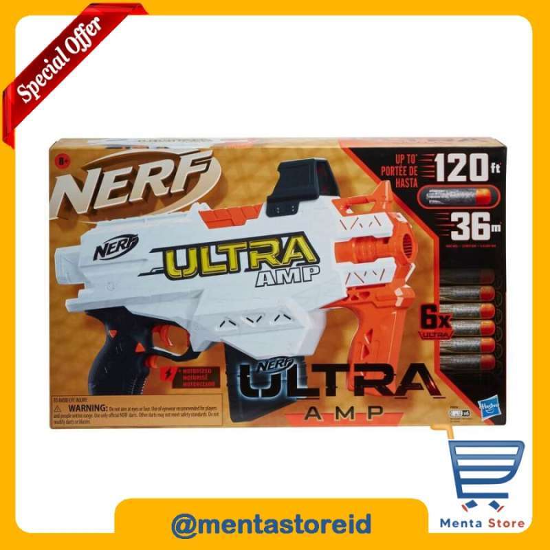 Promo Nerf Ultra Amp Motorized Blaster Diskon 60% Di Seller Menta Toys - Bolsena - Kab ...