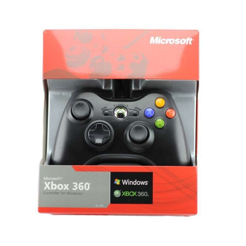 Promo Microsoft Xbox 360 Wired Controller / Stick Stik Joystick Gamepad ...