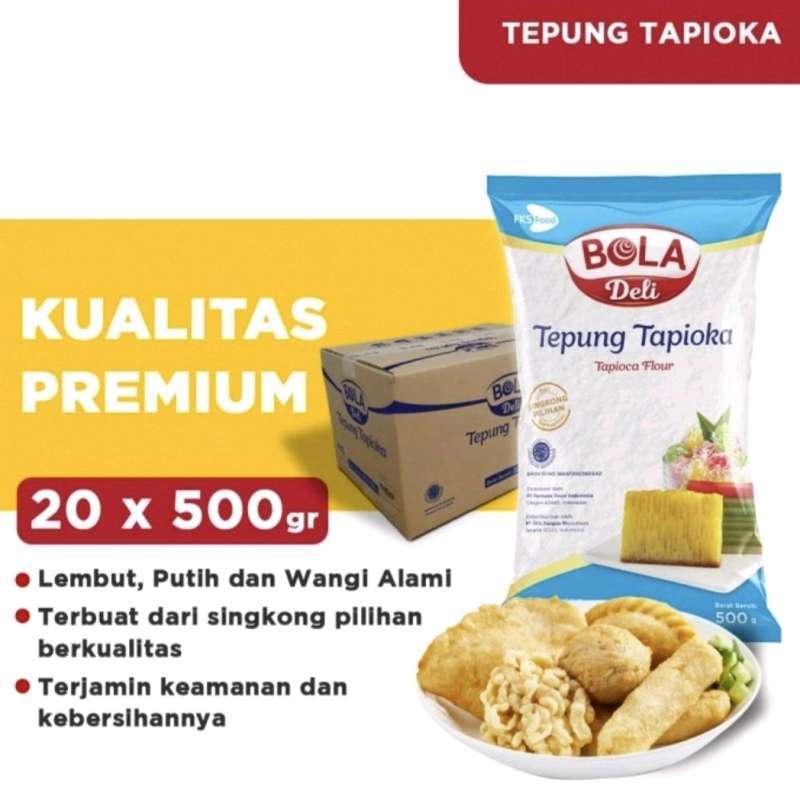 Jual Bola Deli Tepung Tapioka Dari Singkong Pilihan Berkualitas 1 ...
