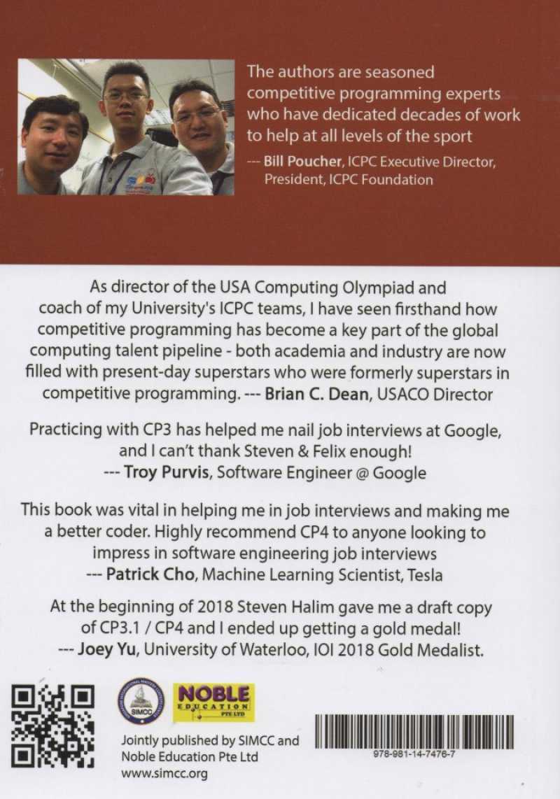 Jual Competitive Programming 4 - Book 1 - Comptes Bookstore Di Seller ...