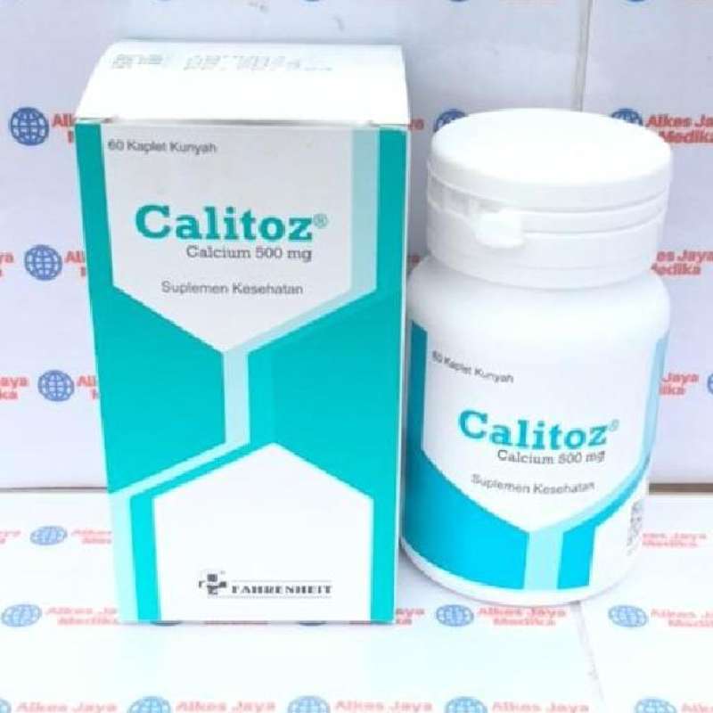 Jual Calitoz/calos 500mg Isi 60 Tablet - Multivitamin Kalsium Di Seller ...