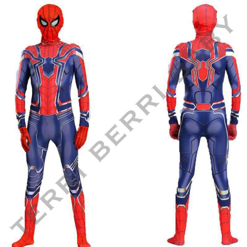 Promo Custom Spiderman Costume Spider Man Kostum Spidermen Costum