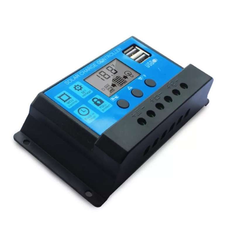 Jual Solar Charge Controller 10a-60a Cell Pwm Pengisi Daya Surya 12v/24v - 10a Di Seller ...