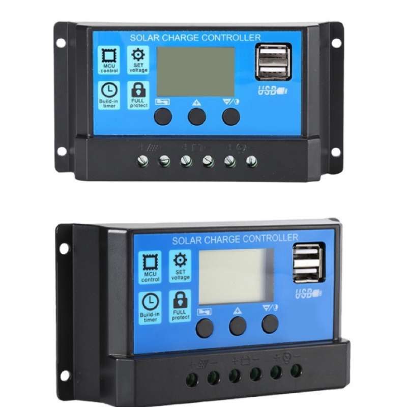 Jual Solar Charge Controller 10a-60a Cell Pwm Pengisi Daya Surya 12v ...