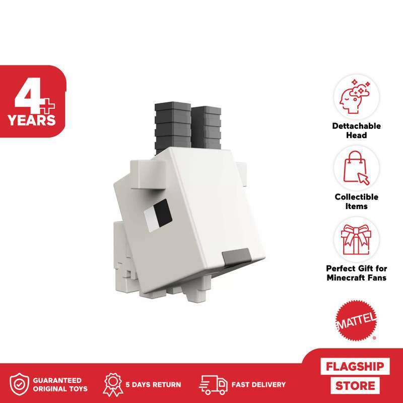 Jual Minecraft MOB Head Mini Figure Goat - Mainan Action Figure di ...