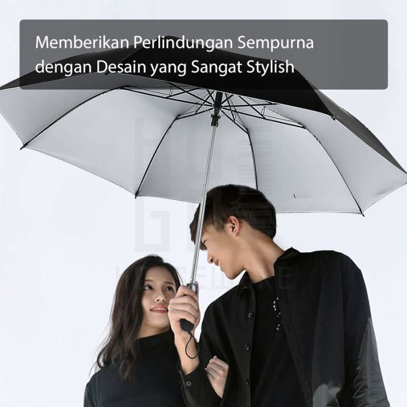 Jual Hugo Payung Lipat Golf Besar Mewah Jumbo Otomatis Polos Lipat Dua ...