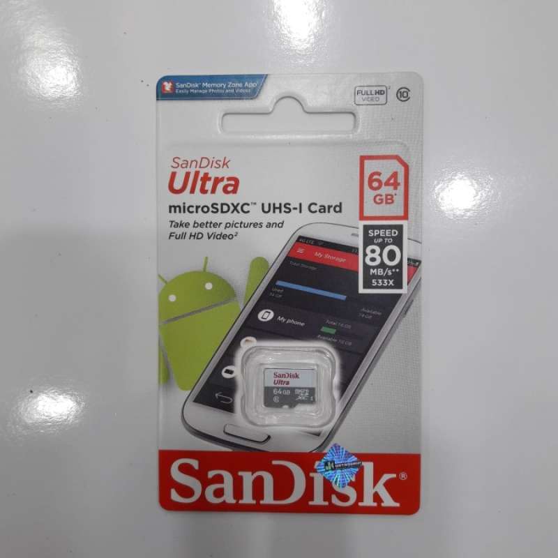 Promo Sandisk Ultra Micro SD 64 GB - Original !!! Diskon 9% di Seller ...