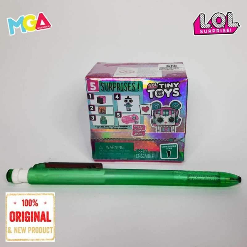 Promo MGA Entertainment LOL Surprise Tiny Toys 18-pack Series 1 Boneka ...