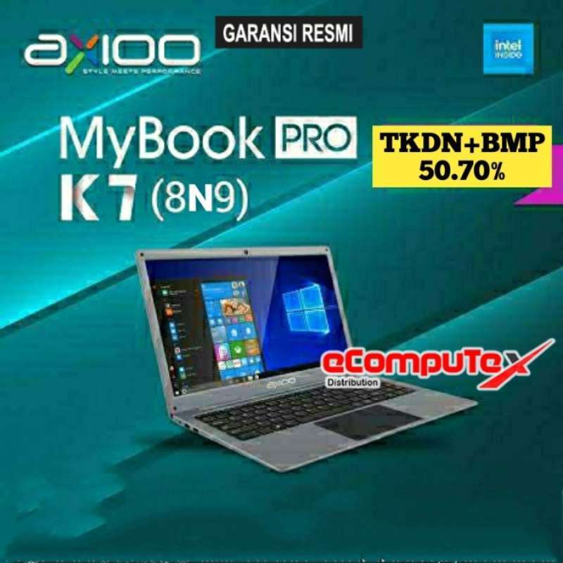 Jual Notebook Axioo Mybook Pro K7 (8n9) Ram 8gb Storage 1tb Ssd I7 Tkdn Resmi Di Seller ...