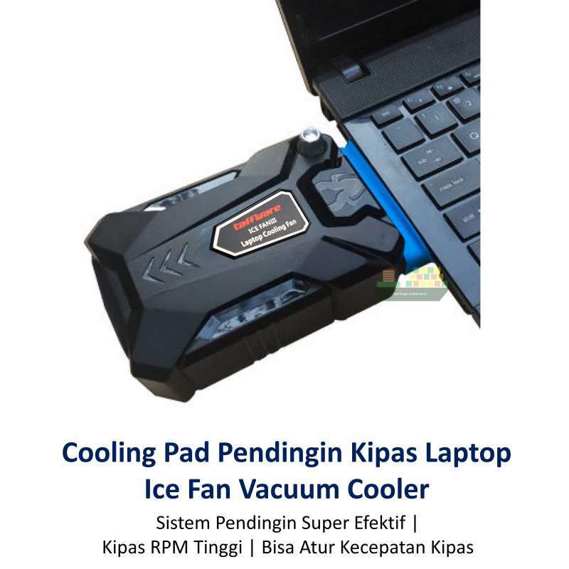 Jual Cooling Pad Laptop Cooler Pad Vacuum Cooler Ice Fan Pendingin Kipas Laptop Ice Fan Dingin ...