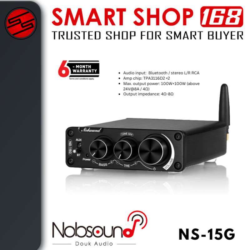 Promo Nobsound NS-15G HiFi Bluetooth Digital Amplifier Diskon 23% di Seller Oracle - Sunter Jaya ...