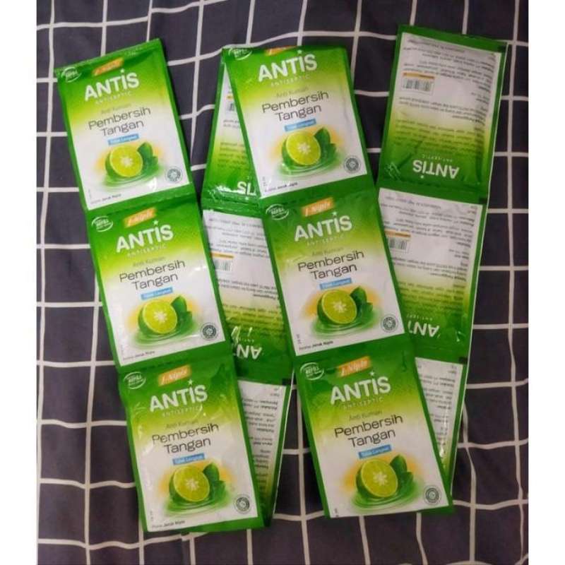 Jual Pembersih Tangan Antis Sachet Jeruk Nipis Refill Anti Septic Di ...