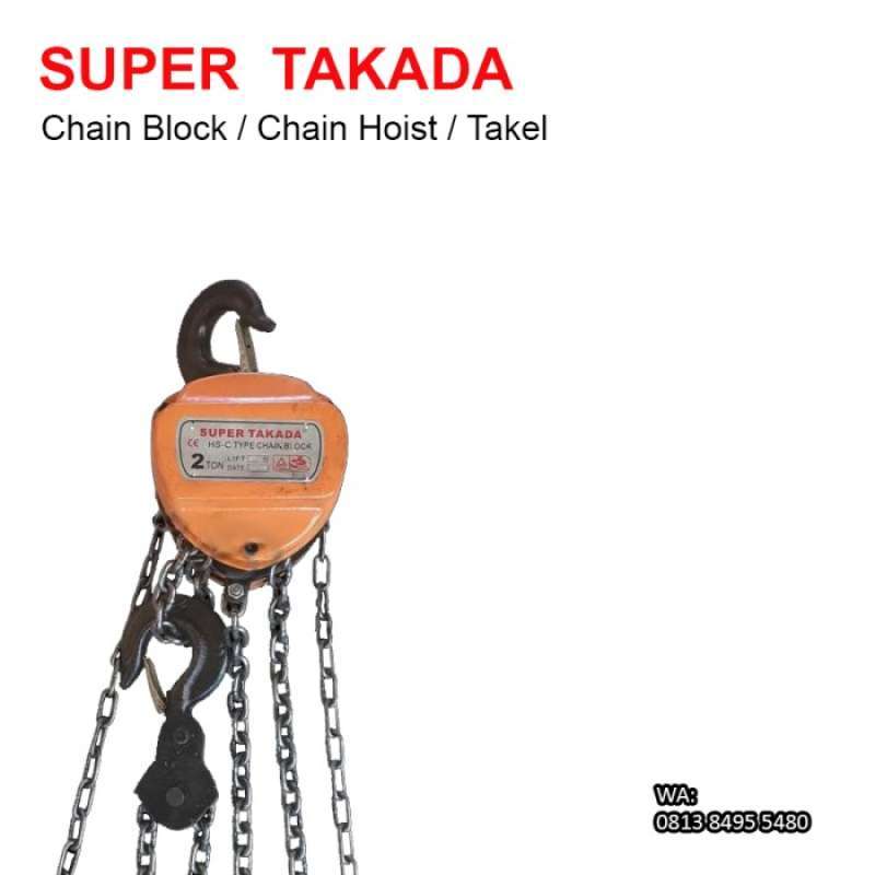 Jual Chain Block / Takel Super Takada 1 Ton X 3 Meter Di Seller Vexana ...