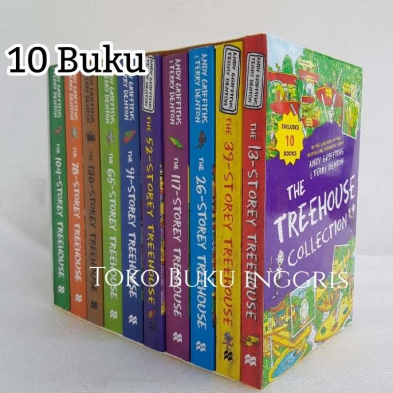 Promo The 13 Storey Treehouse Collection 9 Books Set Diskon 23% di ...