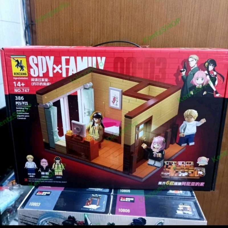 Jual brick anime Spy x Family diorama scene Yor Forger room di Seller ...