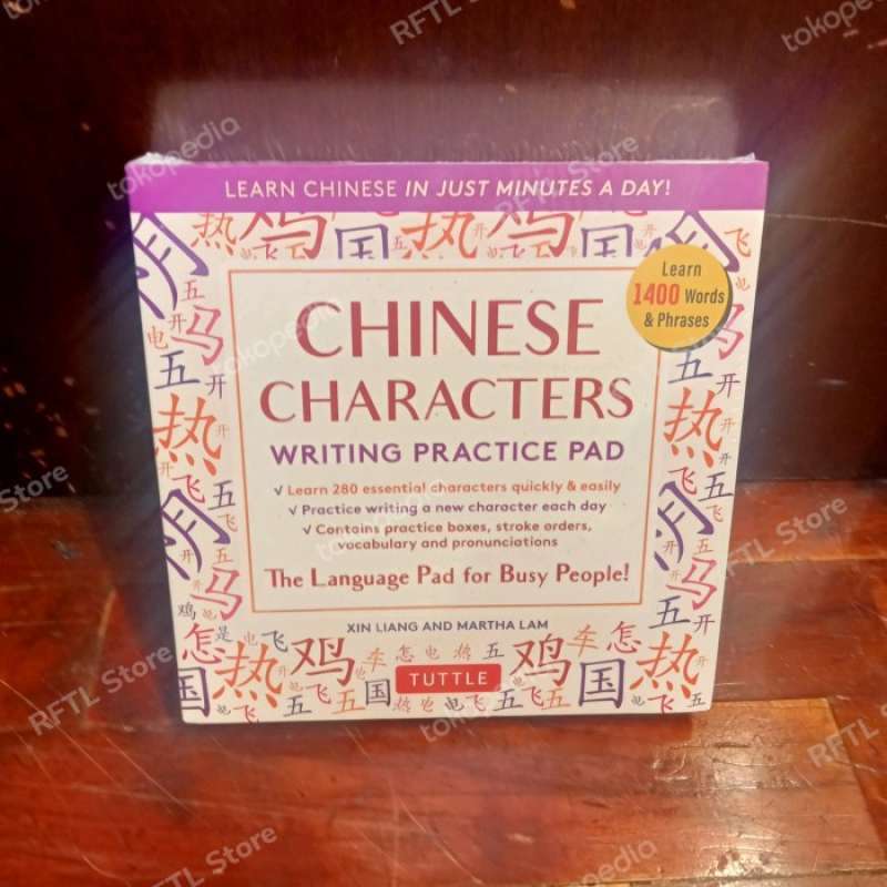 Jual Buku Chinese Characters Writing Practice Pad Di Seller Bane Store ...