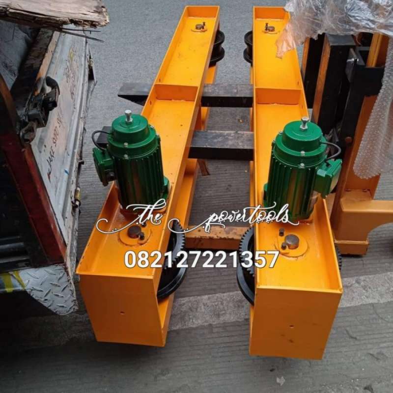 Jual Crane Saddle Hoist Motor 5ton - 10ton / Saddle Crane Hoist 2.5 ...