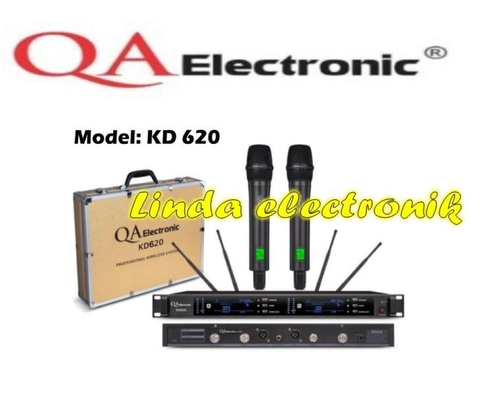 Jual Mic Wireless Qa Electronic Kd 620 / Kd620 By Rdw Professional Di ...