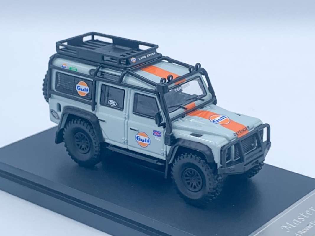 Promo Scale 64 Diecast Master Land Rover Defender 110 Gulf Diskon 23% ...