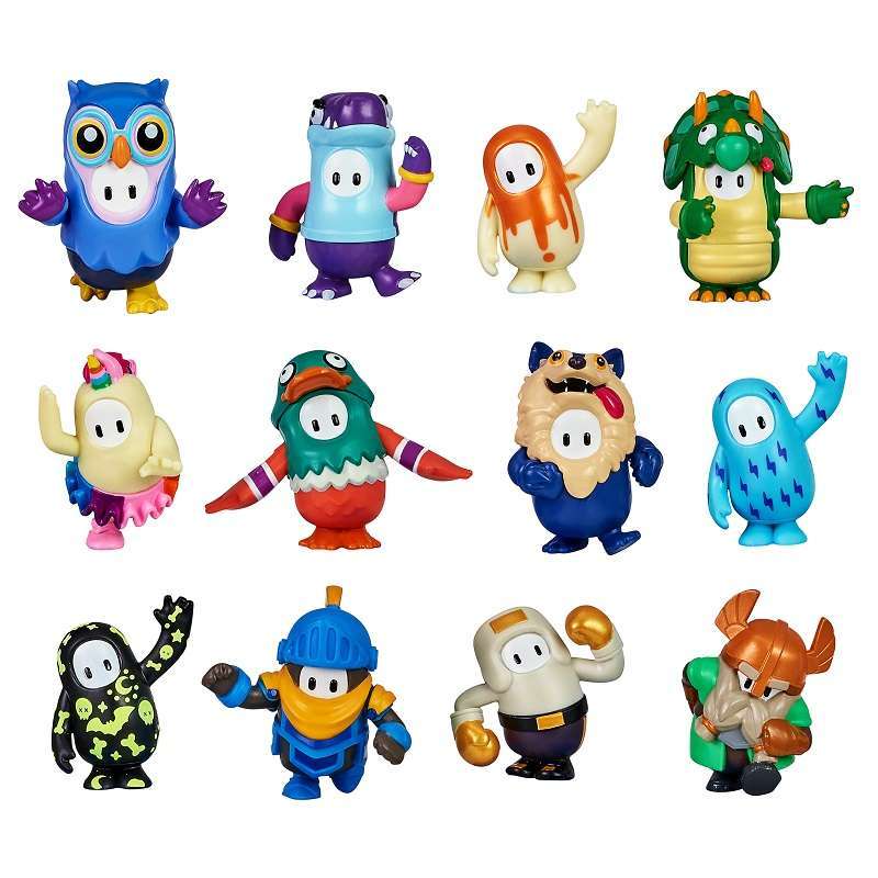 Jual Mainan Action Figure Fall Guys Mini Figure Single Pack Paint ...