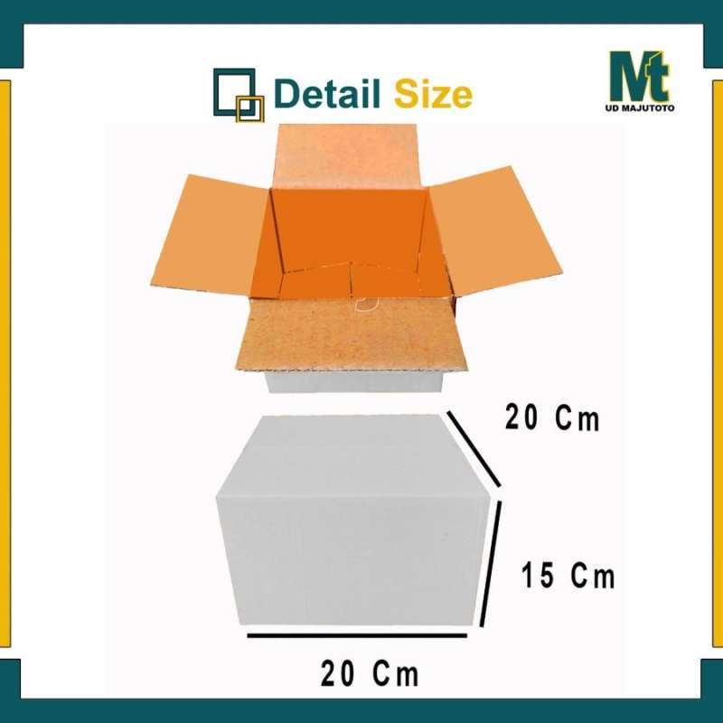 Jual Kardus Box 20x20x15cm di Seller Ud Majutoto - Bandungrejosari ...