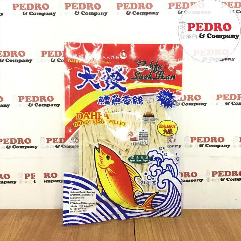 Jual Dahfa dried fish fillet 30 gram - snack ikan kering makanan ringan ...