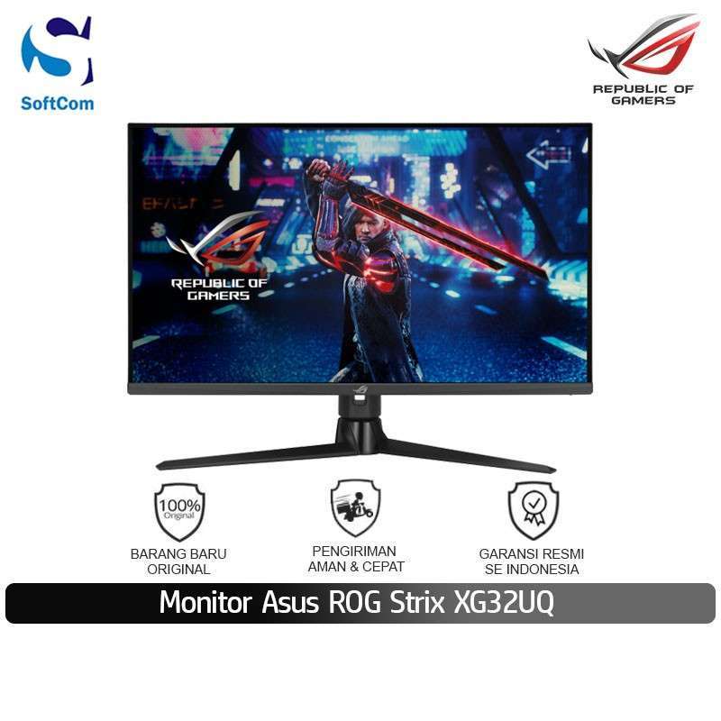 Promo Monitor Asus Rog Strix Xg32uq Gaming [ 32 4k Ips / 160hz / 96% ...
