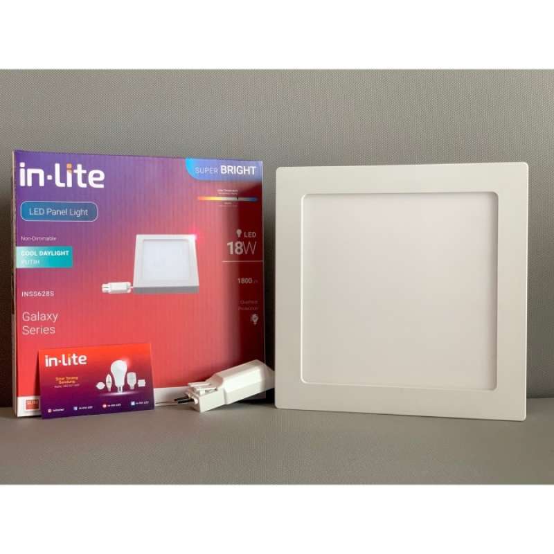 Jual Lampu Downlight Panel Led Inlite Outbow 18w 18 Watt Kotak ... Jual Lampu Downlight Panel Led Inlite Outbow 18w 18 Watt Kotak ...